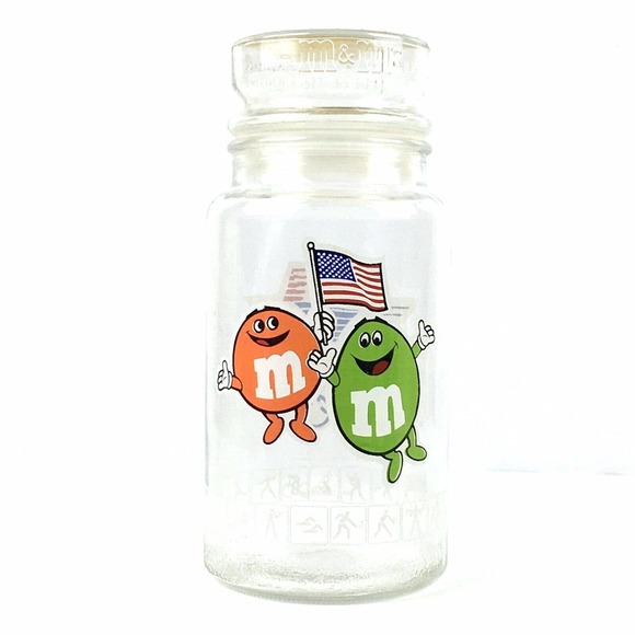 M&M'S | Kitchen | Vintage Mms Candy Jar Olympiad Los Angeles 984 ...